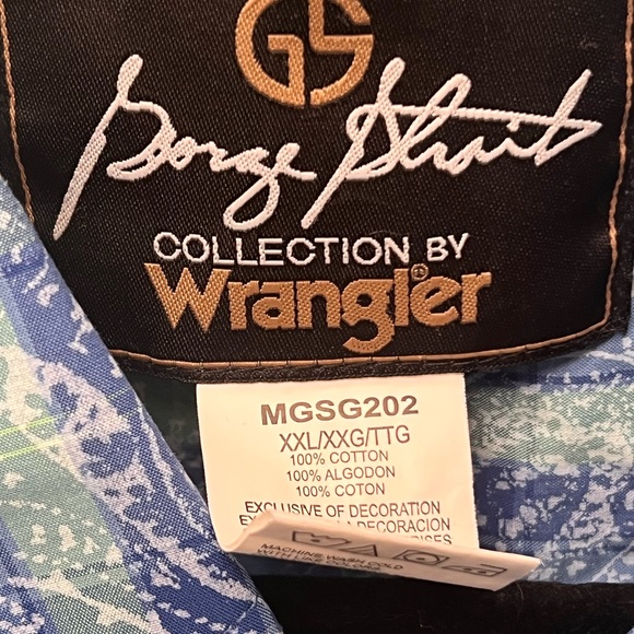 Wrangler | Shirts | George Strait Collection By Wrangler Western Shirt ...